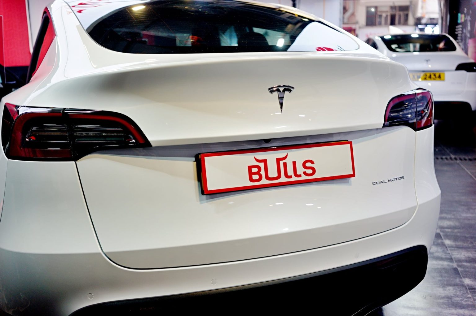 Tesla Model Y white - ppf.com.hk