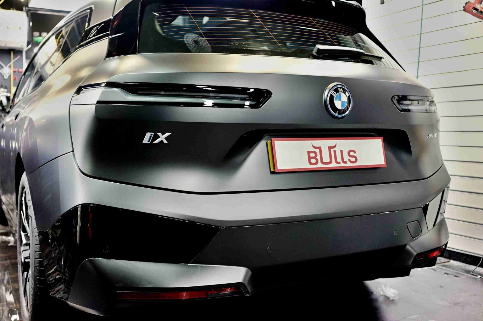 BMW IX Grey matte PPF - ppf.com.hk