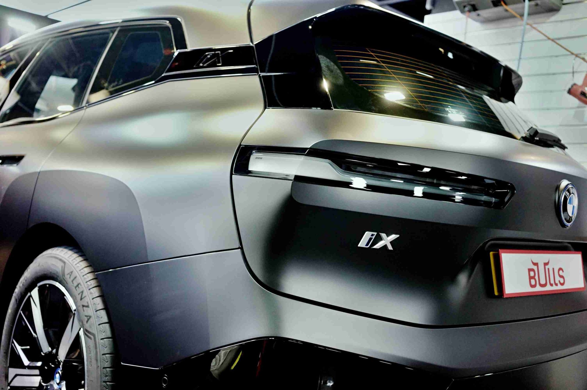 BMW IX Grey matte PPF - ppf.com.hk