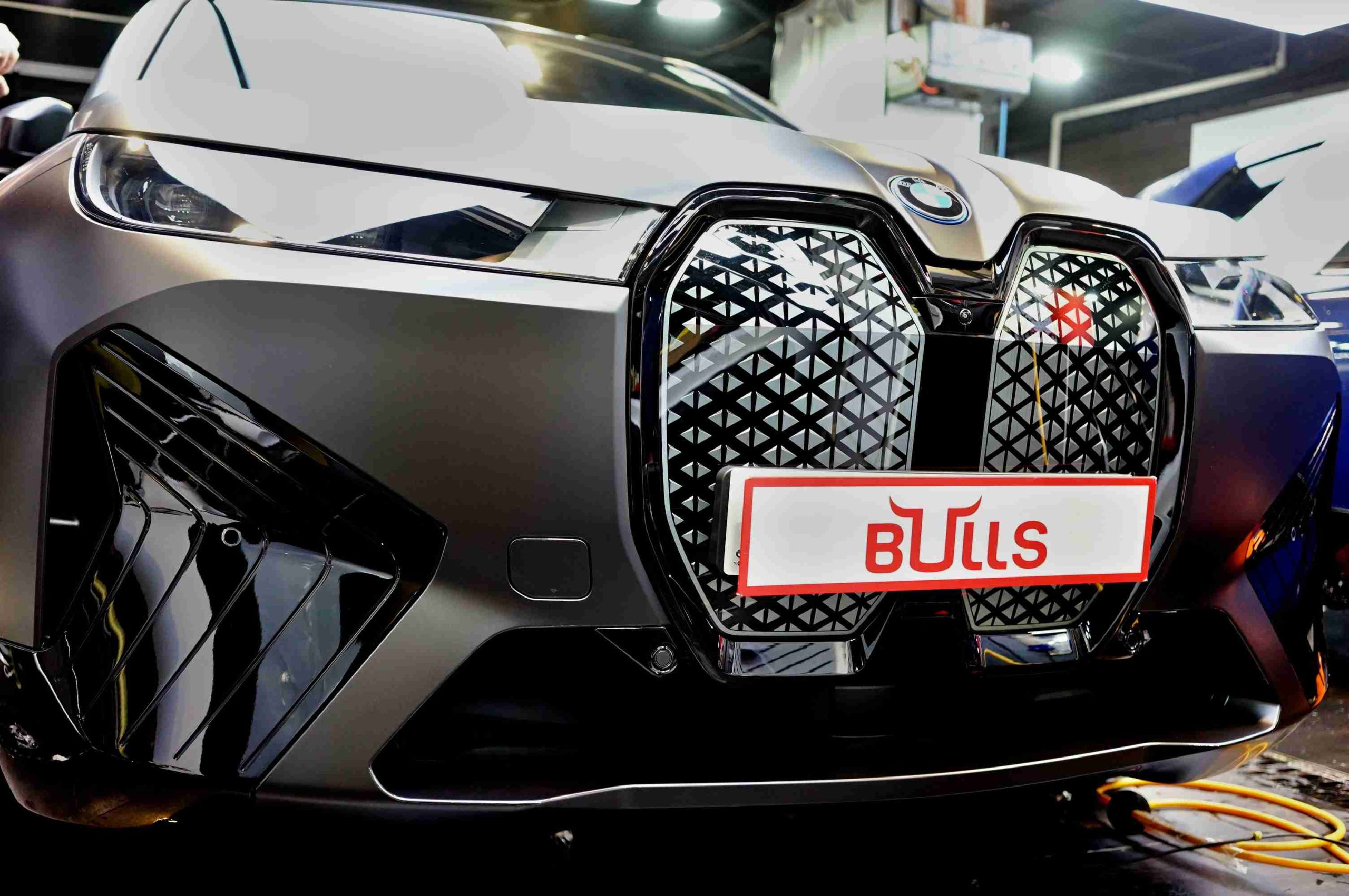 BMW IX Grey matte PPF - ppf.com.hk