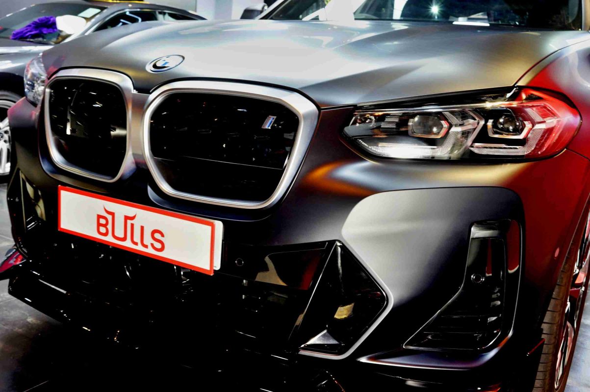 BMW IX3 Grey Matte - ppf.com.hk