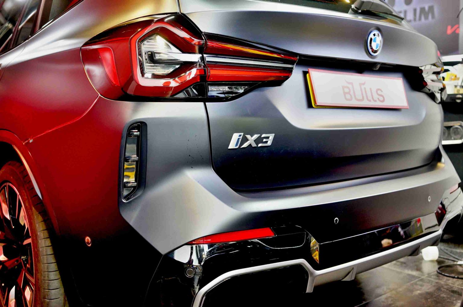 BMW IX3 Grey Matte - ppf.com.hk